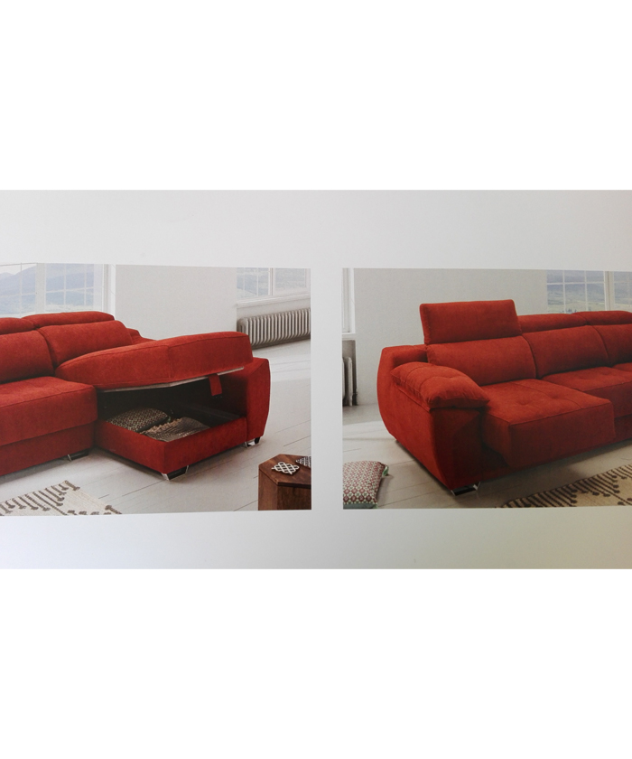 Sofá Chaiselonge Modelo Aire - ilumueble