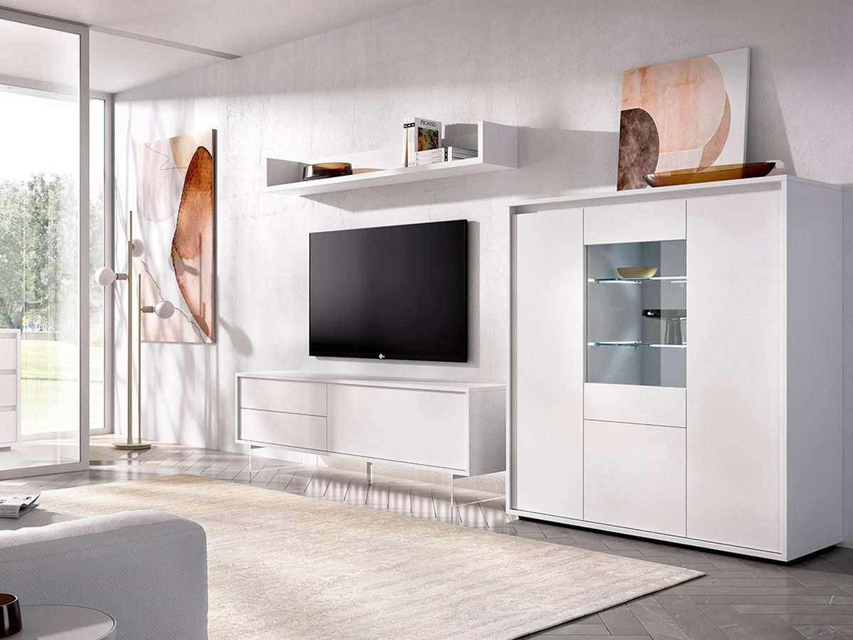 Mueble salón moderno DUO-02 - ilumueble