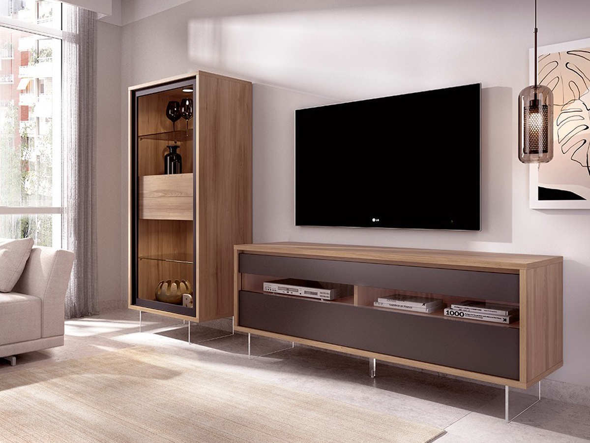 Mueble salón moderno DUO-25 - ilumueble