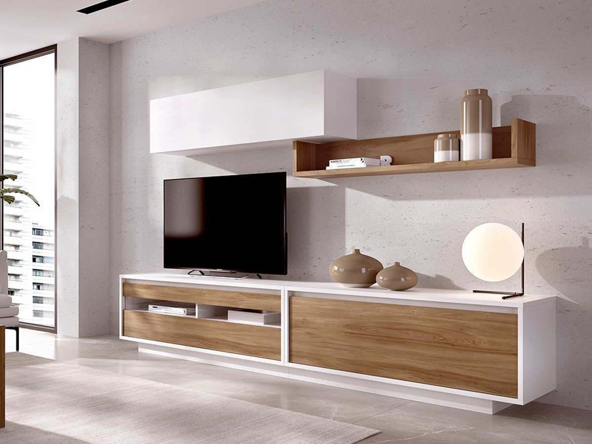 Mueble salón moderno DUO-57 - ilumueble